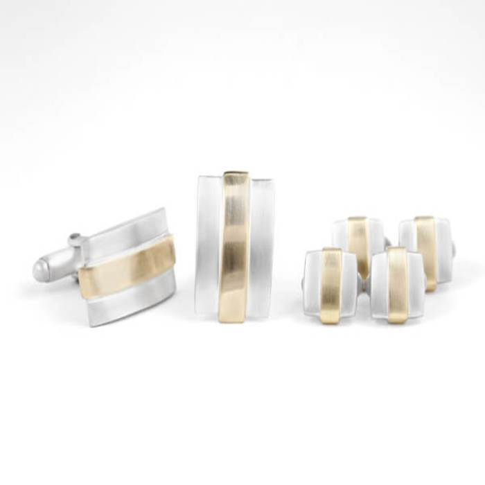 Blair | Silver Stud Set by Zadeh New York – ZADEH NY